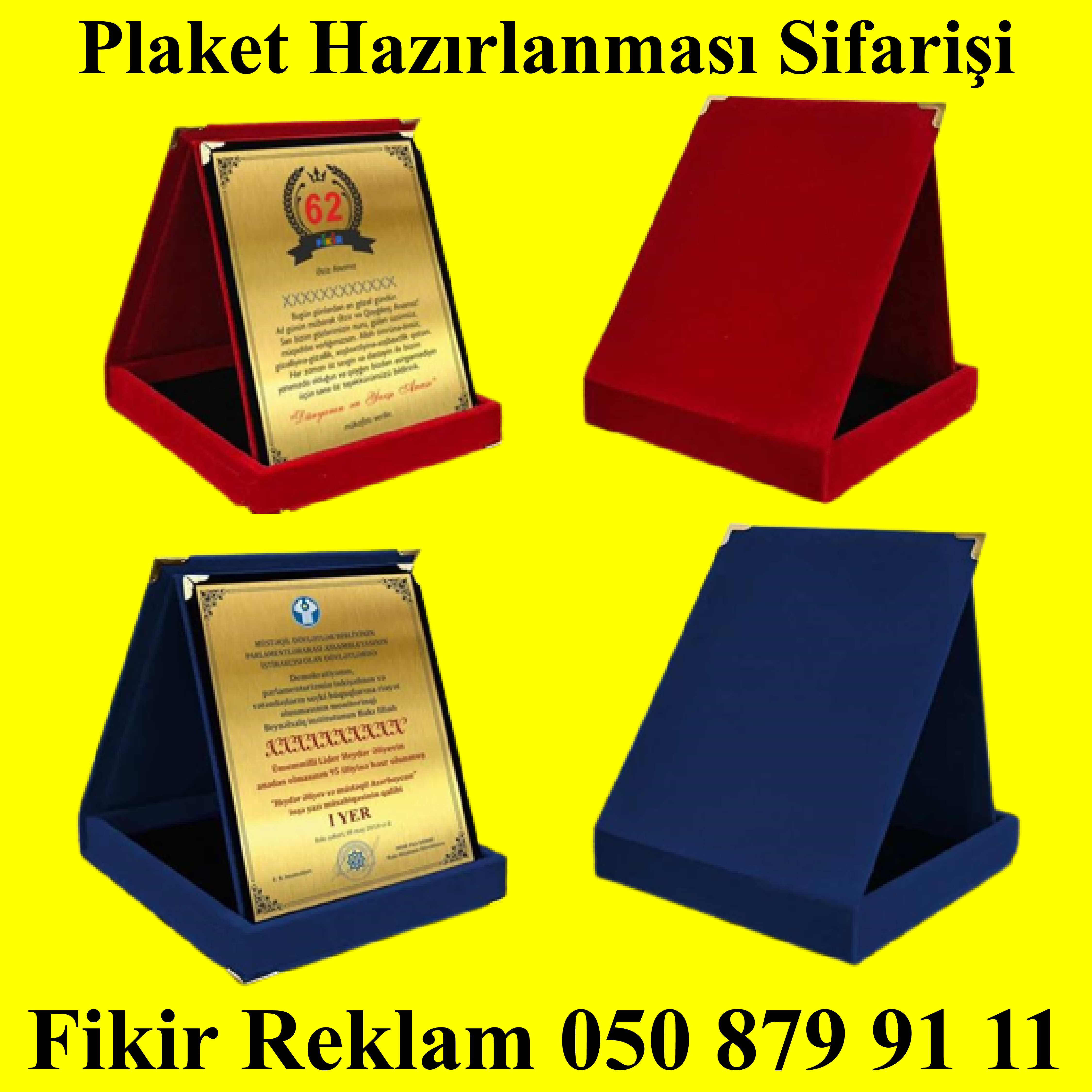 Plaket Hazırlanması - Fikir.az